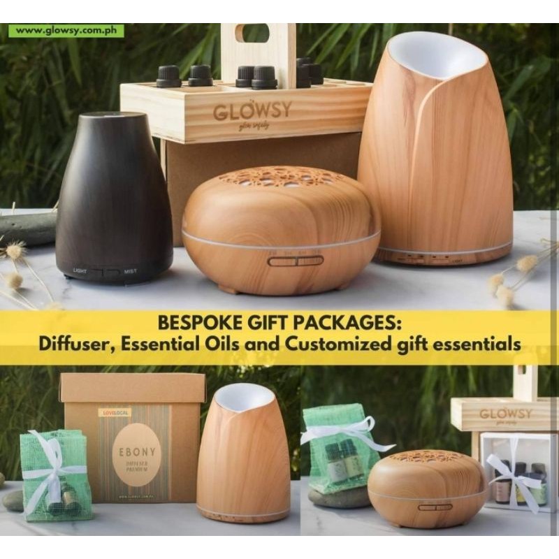 Glowsy Diffuser with 7 Color Changing Led Lights | Shopee Philippines