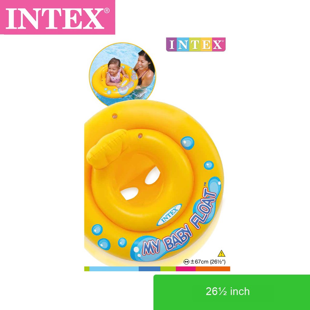 INTEX® 59574 My Baby Float™, Ages 1-2 (26½ in) | Shopee Philippines