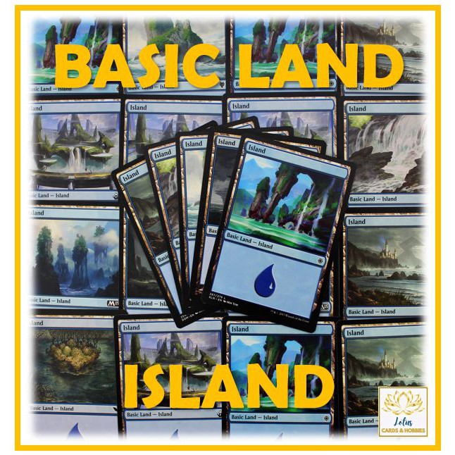 Magic the Gathering: Basic Land - Island | Shopee Philippines