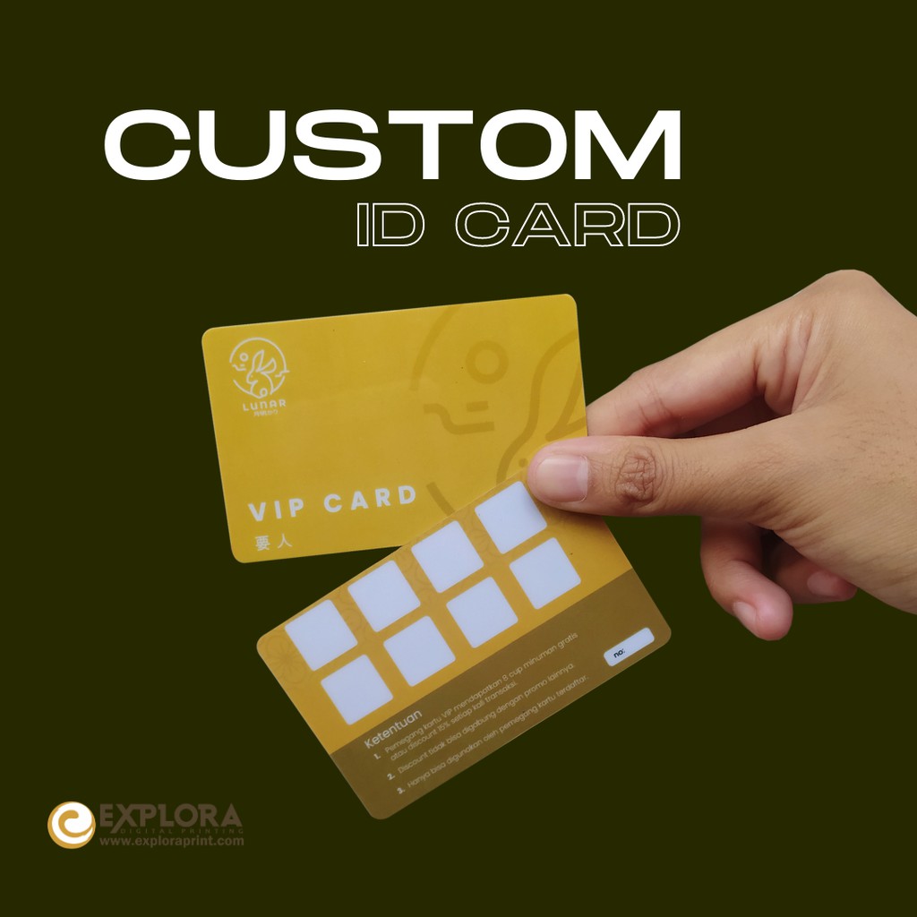 Print Id Card - Emoney - Custom Member Card | Shopee Philippines