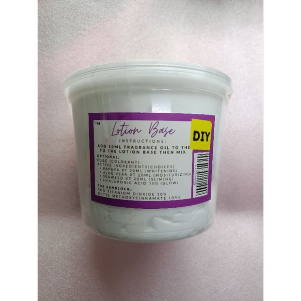 Lotion Base (compound base) | Shopee Philippines