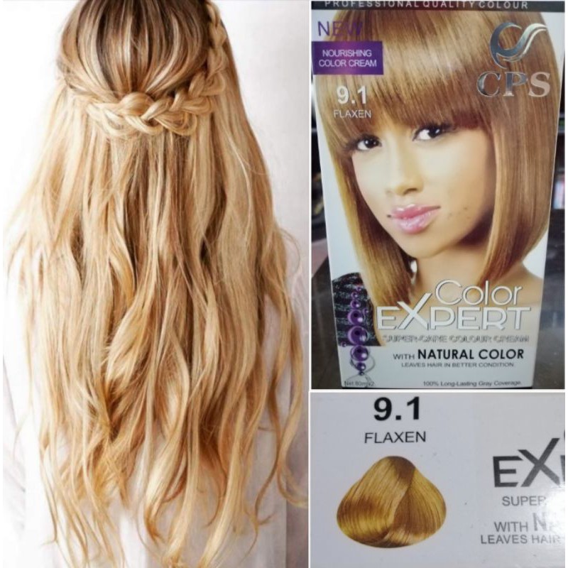FLAXEN PERMANENT HAIR COLOR ORIGINAL | Shopee Philippines
