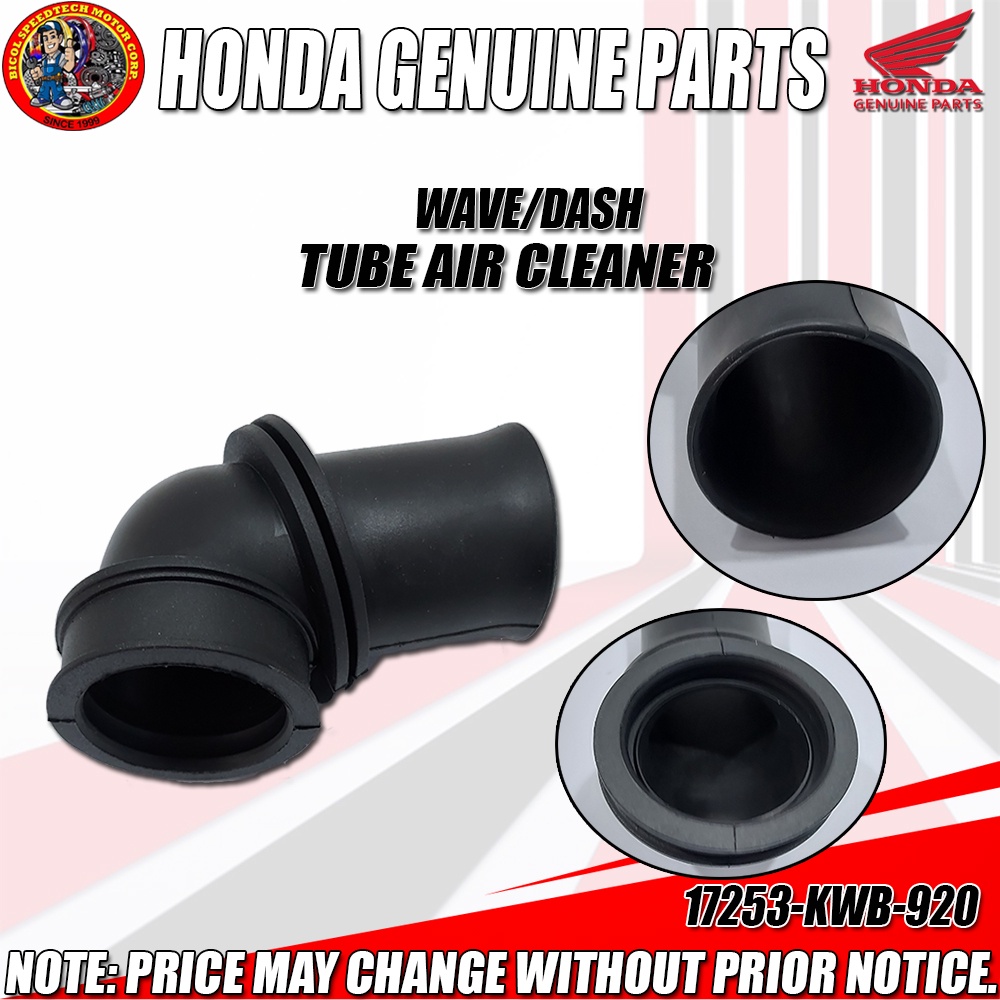 WAVE/DASH TUBE AIR CLEANER (HPI) (Genuine: 17253-KWB-920) | Shopee Philippines