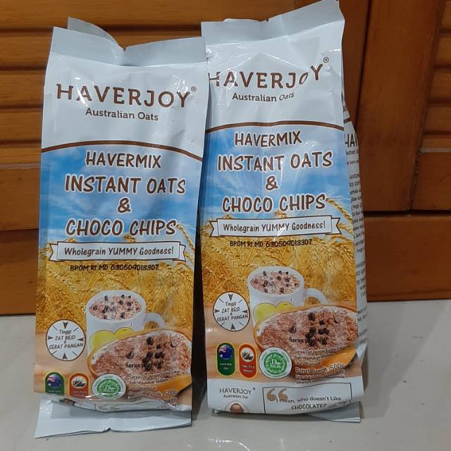 Haverjoy Havermix Instant Oats & Choco Chips 500g | BeeCost
