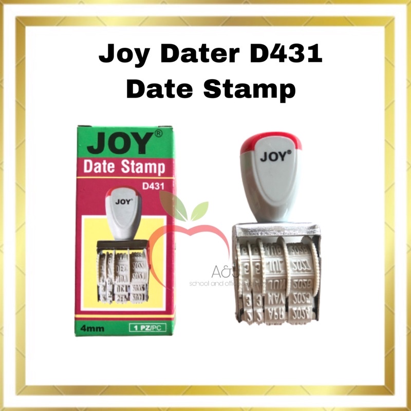 Joy Date Stamp/dater up to 2029 | Shopee Philippines