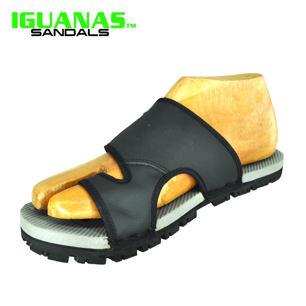 Iguanas Sandals Matt Leather Casual Slides Slippers Indoor or Outdoor ...