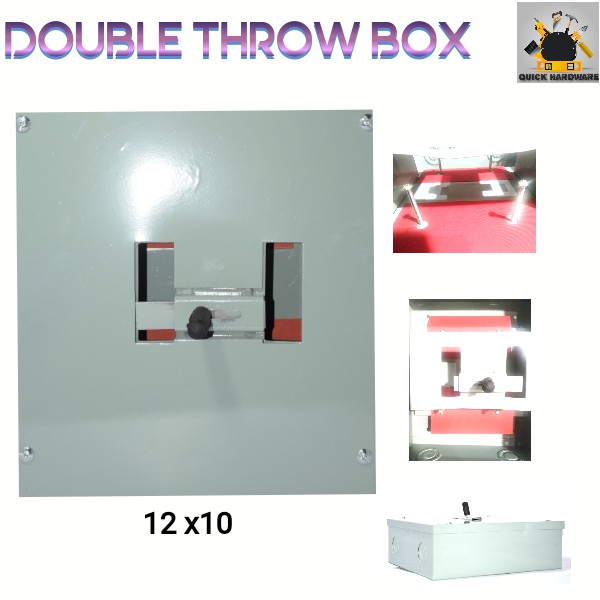 Double Throw Safety Switch Box with Sliding Bar | Shopee Philippines