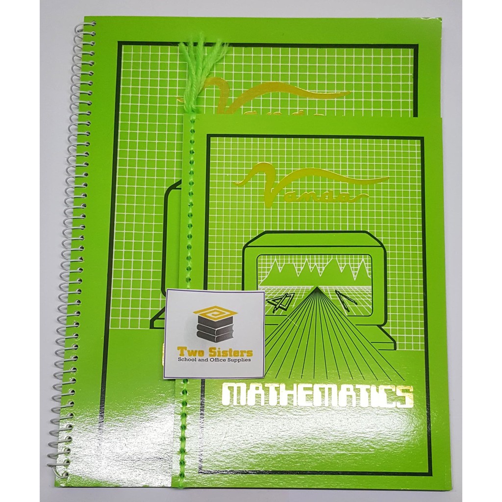 VANDA MATHEMATICS NOTEBOOK 80 LVS.(Graphing Paper) | Shopee Philippines