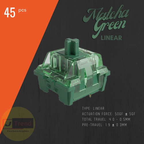 Akko Matcha Green Linear switches 45pcs | Shopee Philippines