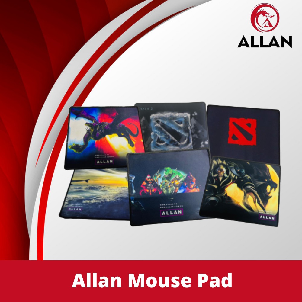 10pcs Allan Mouse Pad For Heavy Duty Use (color randomly deliver/depend ...