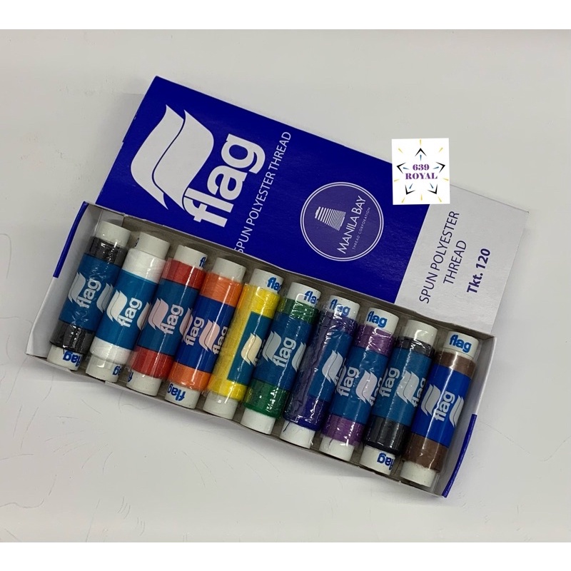 Flag Sewing Thread 100 Meters (sold as set) | Shopee Philippines