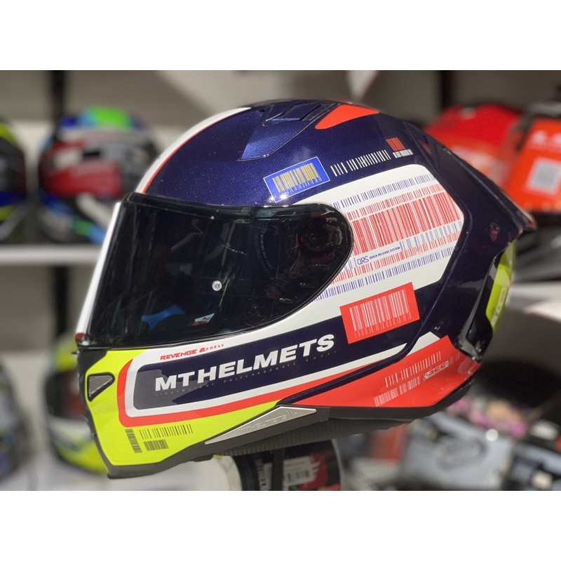 MT FF10 REVENGE 2 RS Fullface Helmet + Free Extra Clear Visor | Shopee ...