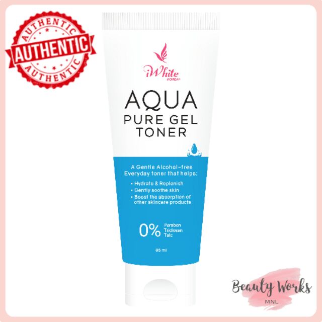 IWHITE KOREA Aqua Pure Gel Toner 85ml (Full Size) | Shopee Philippines