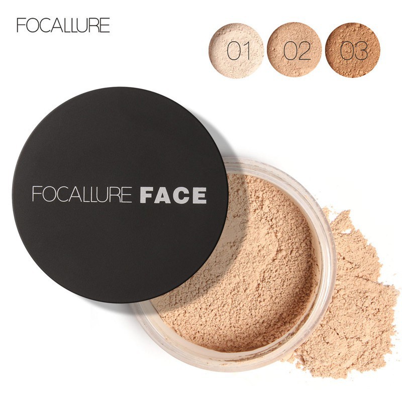 Focallure Loose Setting Powder 3 Colours Waterproof Weightless Soft ...