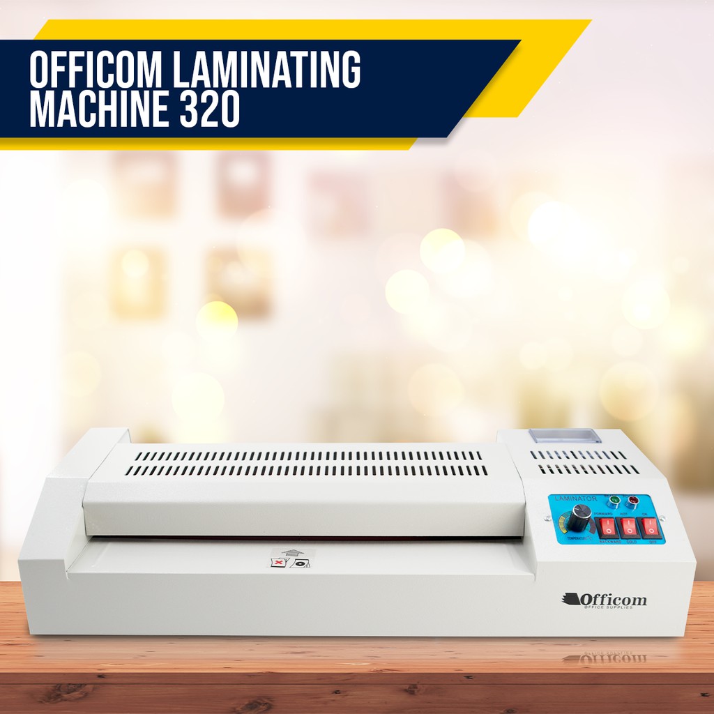 Officom Laminator Machine A4 A3 Size Hot And Cold Heavy Duty