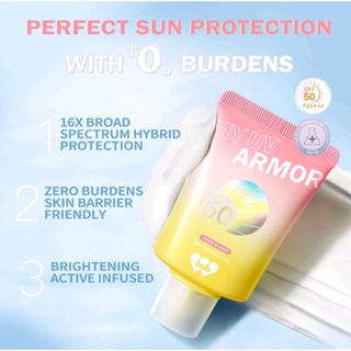 Bnb Barenbliss My UV Armor SPF 50 PA+++++ Face Sunscreen Gel ...