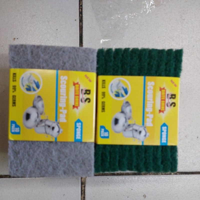 BS scouring pad 10pcs sponge | Shopee Philippines