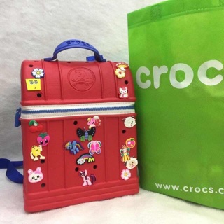 &Sy Crocs Backpack With Jibbit | Shopee Philippines