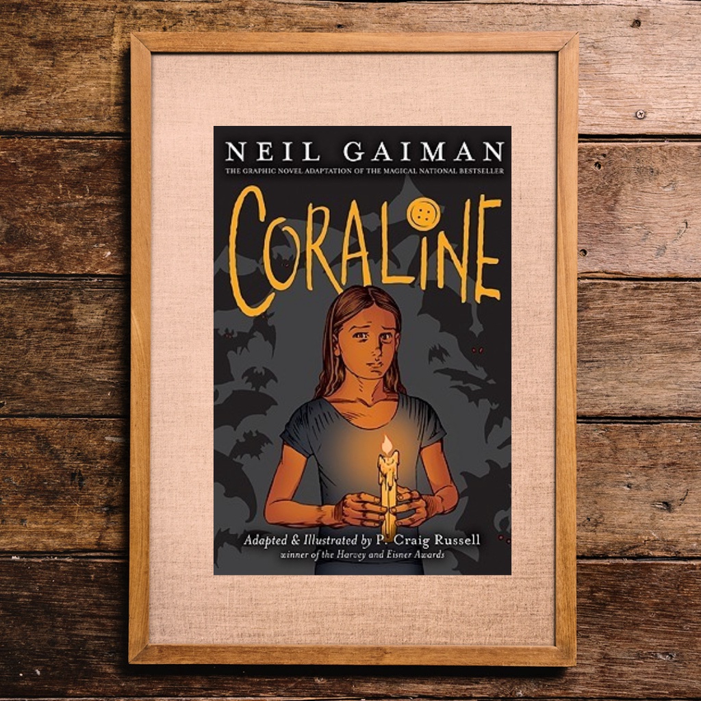 Coraline By Neil Gaiman Hardcover Shopee Philippines