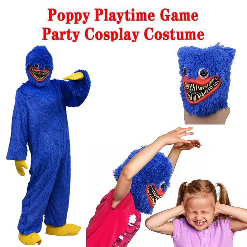 Poppy Playtime Cosplay Costume Huggy Wuggy Costume Huggy Wuggy Cosplay Party Cosplay Costume ...
