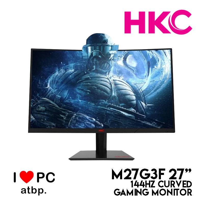 HKC M27G3F 27” 144Hz Curved Gaming Monitor (Gsync, Freesync, VA, DVI/DP ...