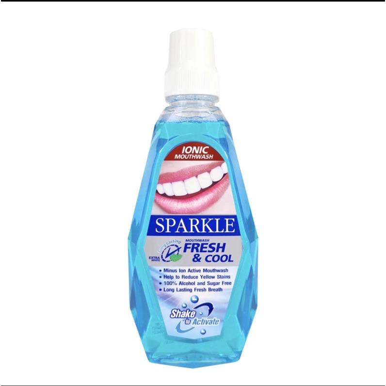 Sparkle Fresh & Cool Mouthwash 500ml | Shopee Philippines