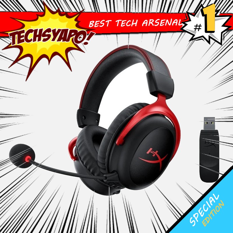 HYPERX CLOUD II WIRELESS GAMING HEADSET - Manila Store