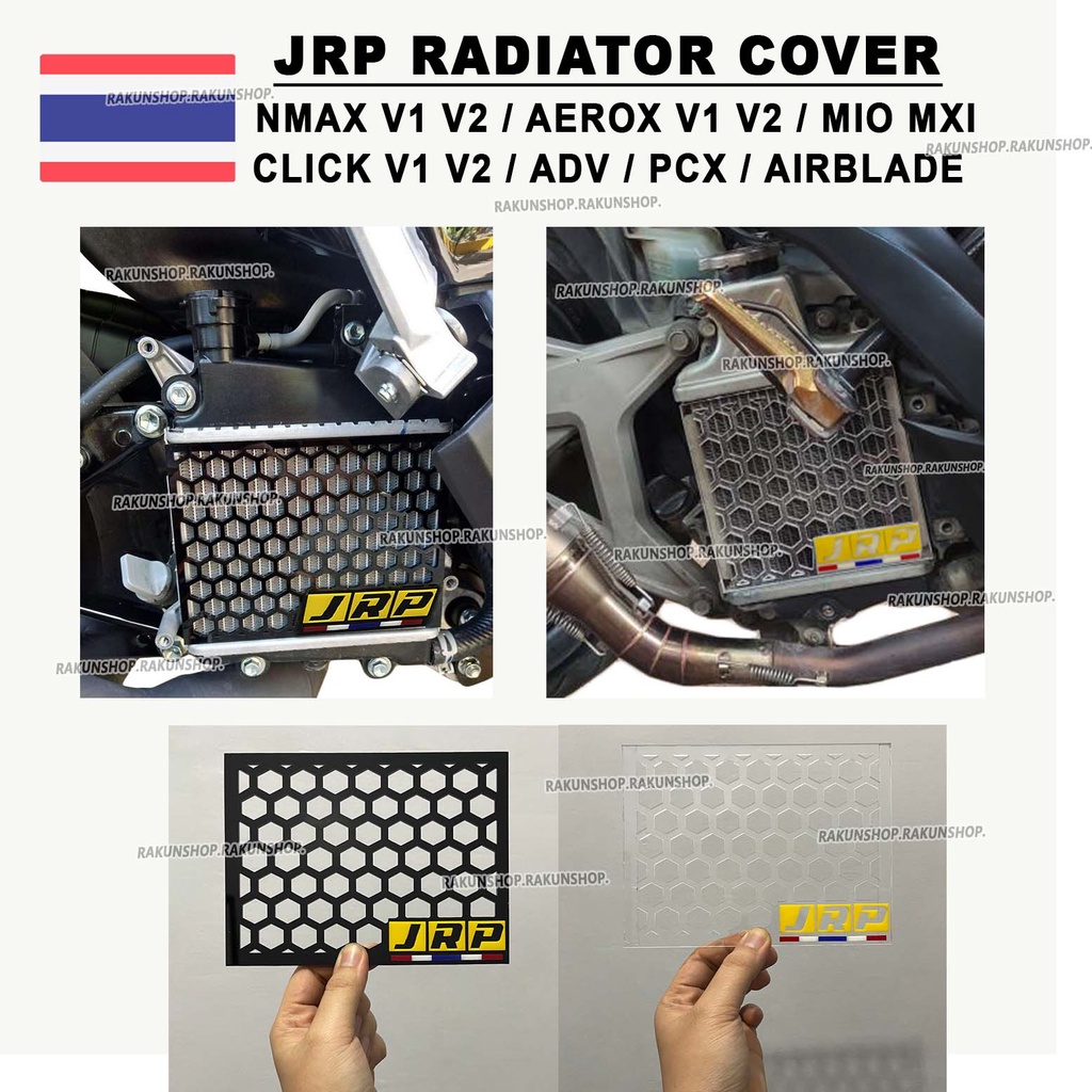 JRP Radiator Cover Nmax V1 V2 Aerox V1 V2 Mio Mxi HondaClick V1 V2 ADV ...