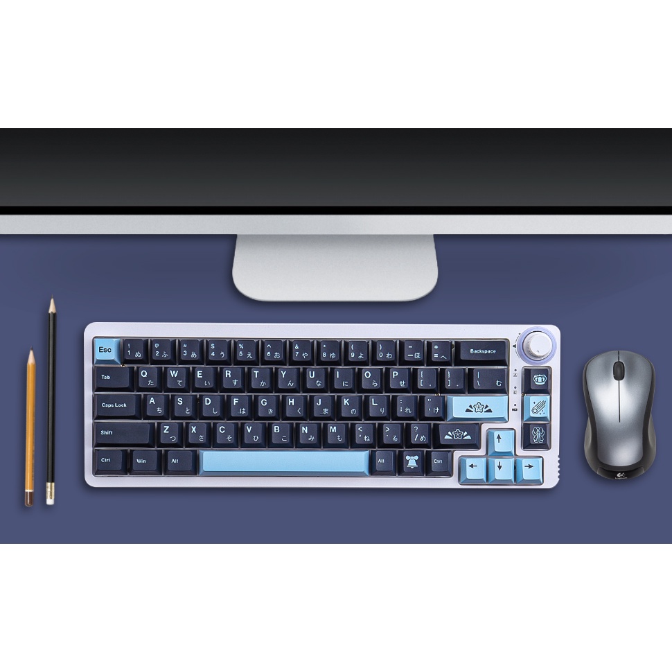 GMK Comet Keycaps, 151 Keys Keycaps CHERRY Profile DYE-SUB Personalized ...