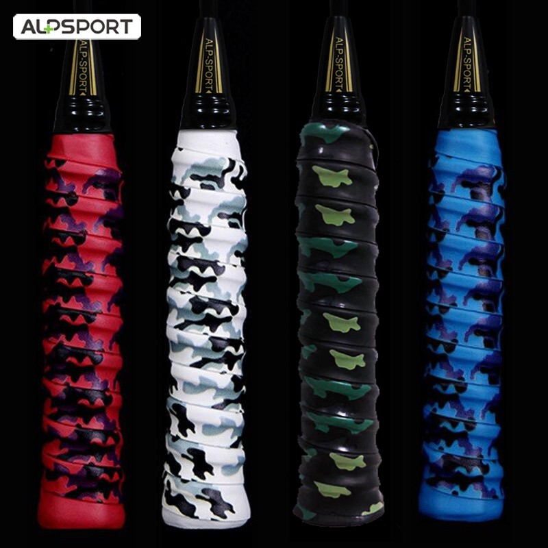 Alpsport Mc2.5 Camouflage 4 Pcs/Lot Colorful Non-Slip Badminton Racket ...