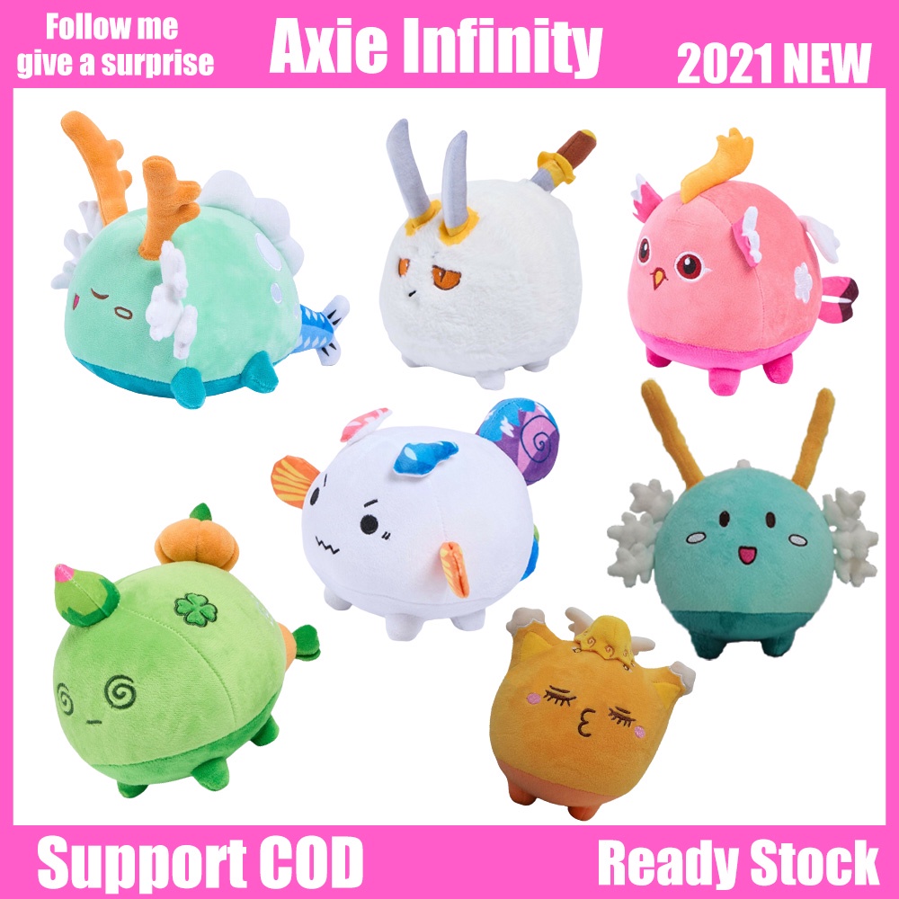 Axie Infinity Plush Toys Round Kawaii Axieinfinity Stuffed Animal ...