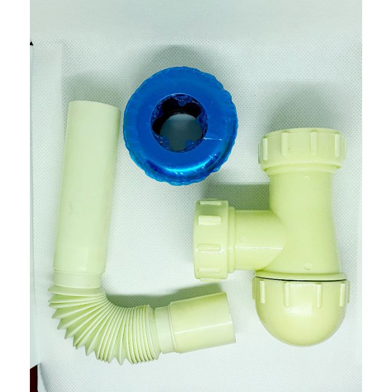 P-Trap 1-1/4 inch PVC w/ cleanout Taiwan | Shopee Philippines