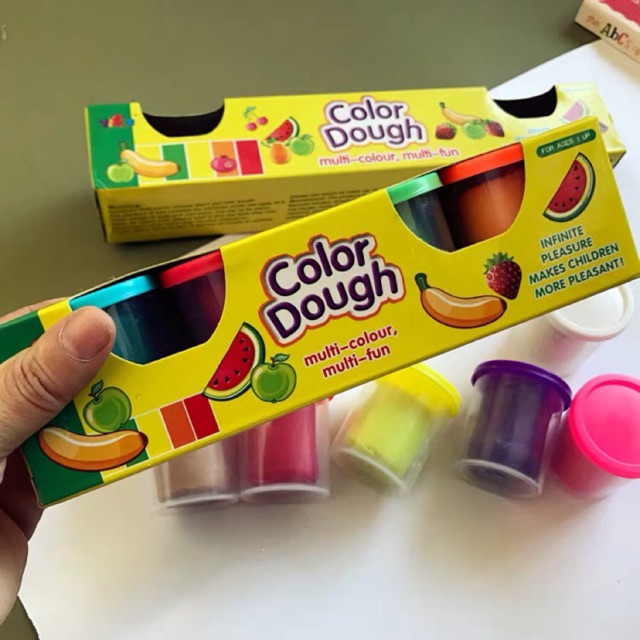 Color Dough Multi-color Clay Multi-fun 4 in 1 Play Set Assorted Random ...