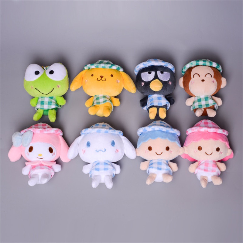 Sanrio plushie Cinnamoroll Kuromi My Melody Keroppi Monkichi Little ...