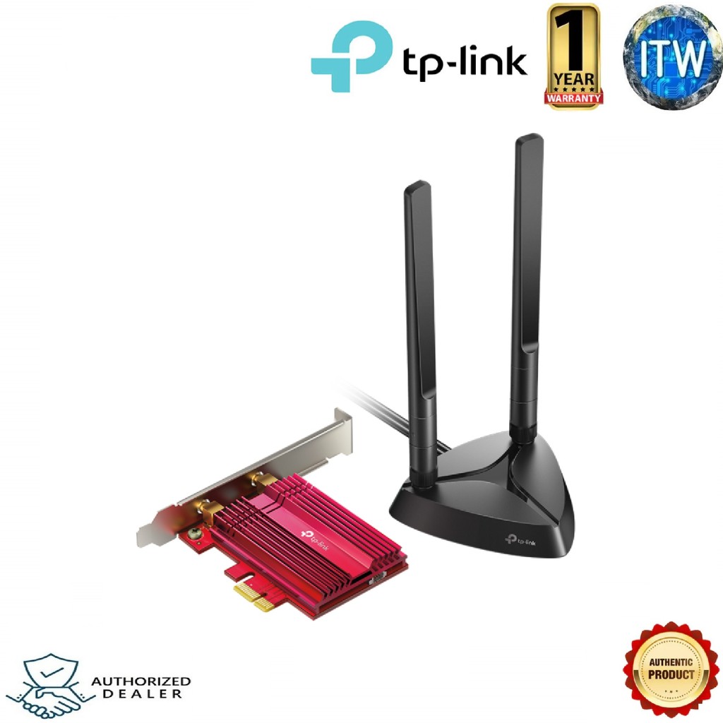 TP-Link Archer TX3000E - AX3000 Wi-Fi 6 Bluetooth 5.0PCIe Adapter WiFi ...