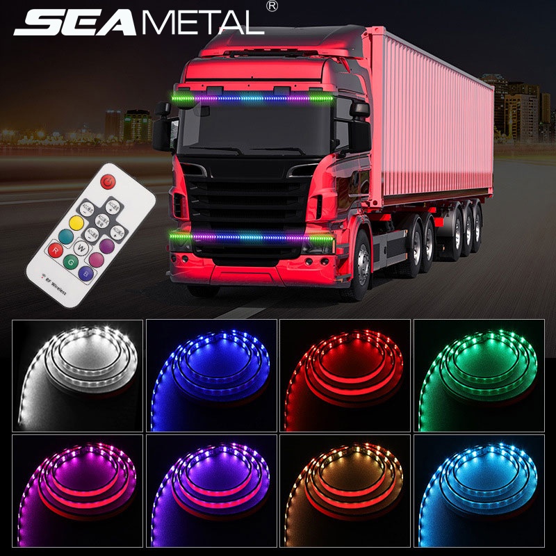 SEAMETAL 24V LED Truck Symphony Streamer Light Bar Waterproof Flexible ...
