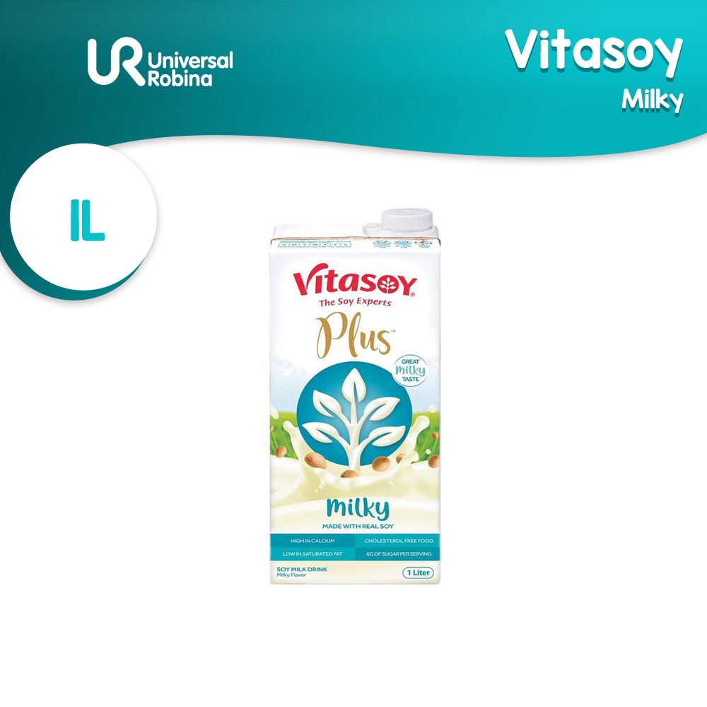 Vitasoy Plus Milky (1L) | Shopee Philippines