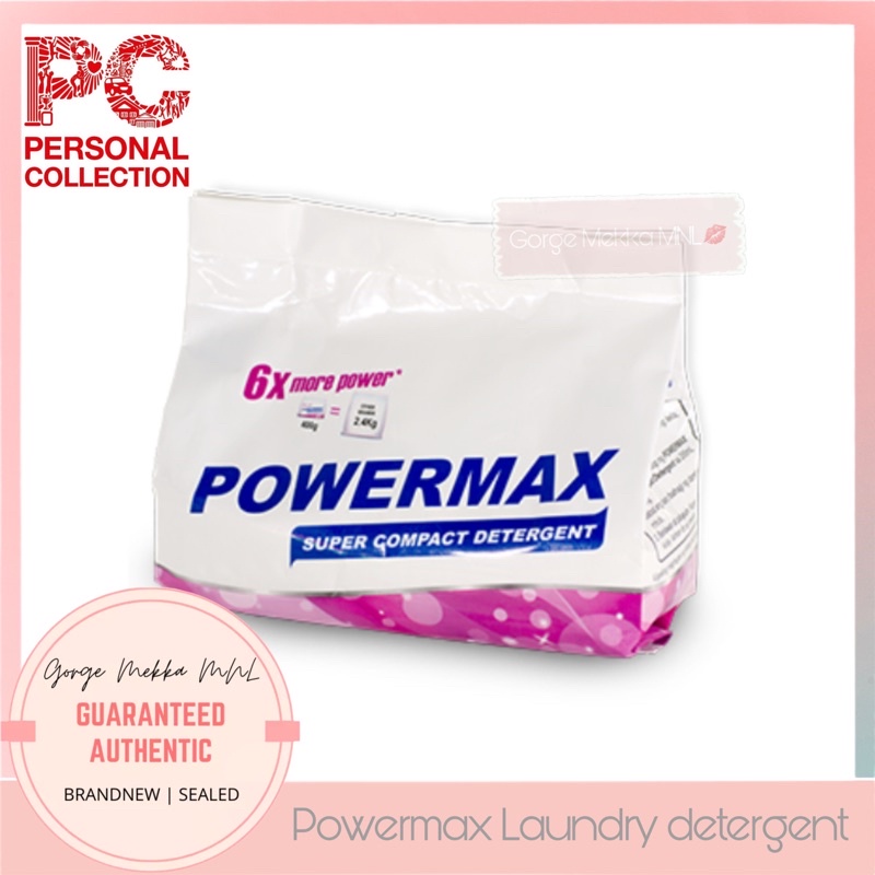 Powermax Super compact Laundry Detergent | Shopee Philippines
