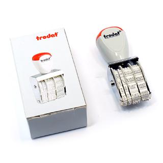 Trodat Stamp MM/DD/YY Mini Adjustable Date Calendar Production Time Vintage Cute Classic Dater ...