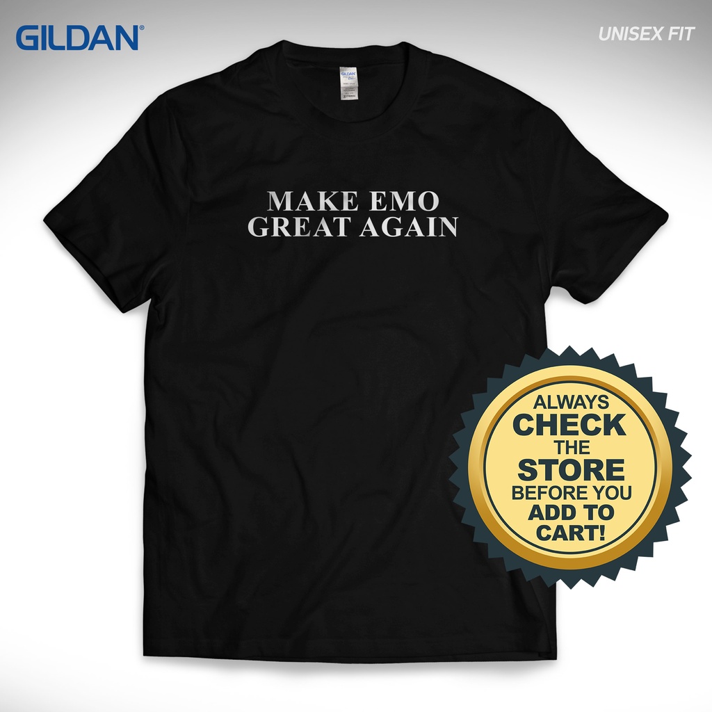 Make Emo Great Again Shirt - EM - Aydiya Clothing | Shopee Philippines
