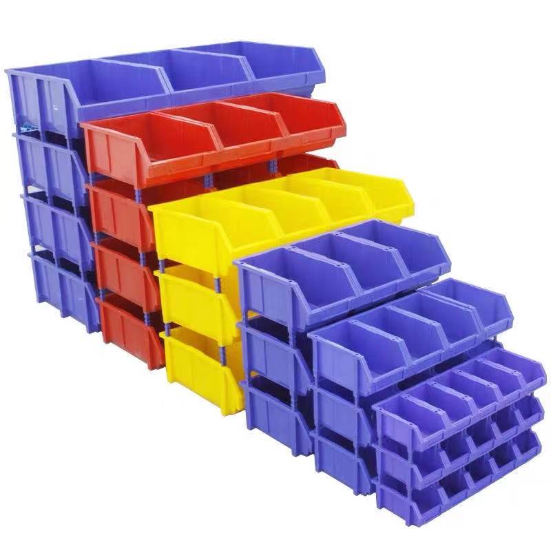 Hpro Stackable Bin Boxes Storage Organizer Supplies Tools Bins and Rack ...