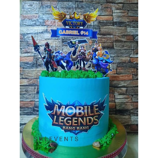 Mobile Legend Cake Topper Set | Shopee Philippines