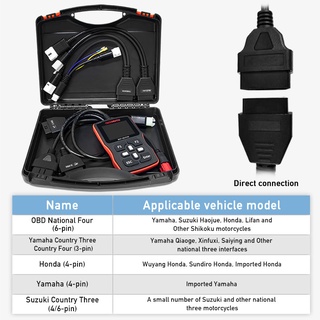Motorcycle Scanner OBD2 Universal for Autocycle OBD Code Reader ...