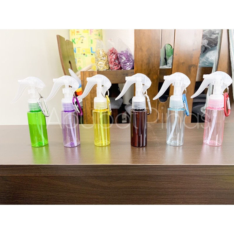Alcohol Trigger Carabiner Bottle Bottle Spray 60 Ml With Keychain Buy ...