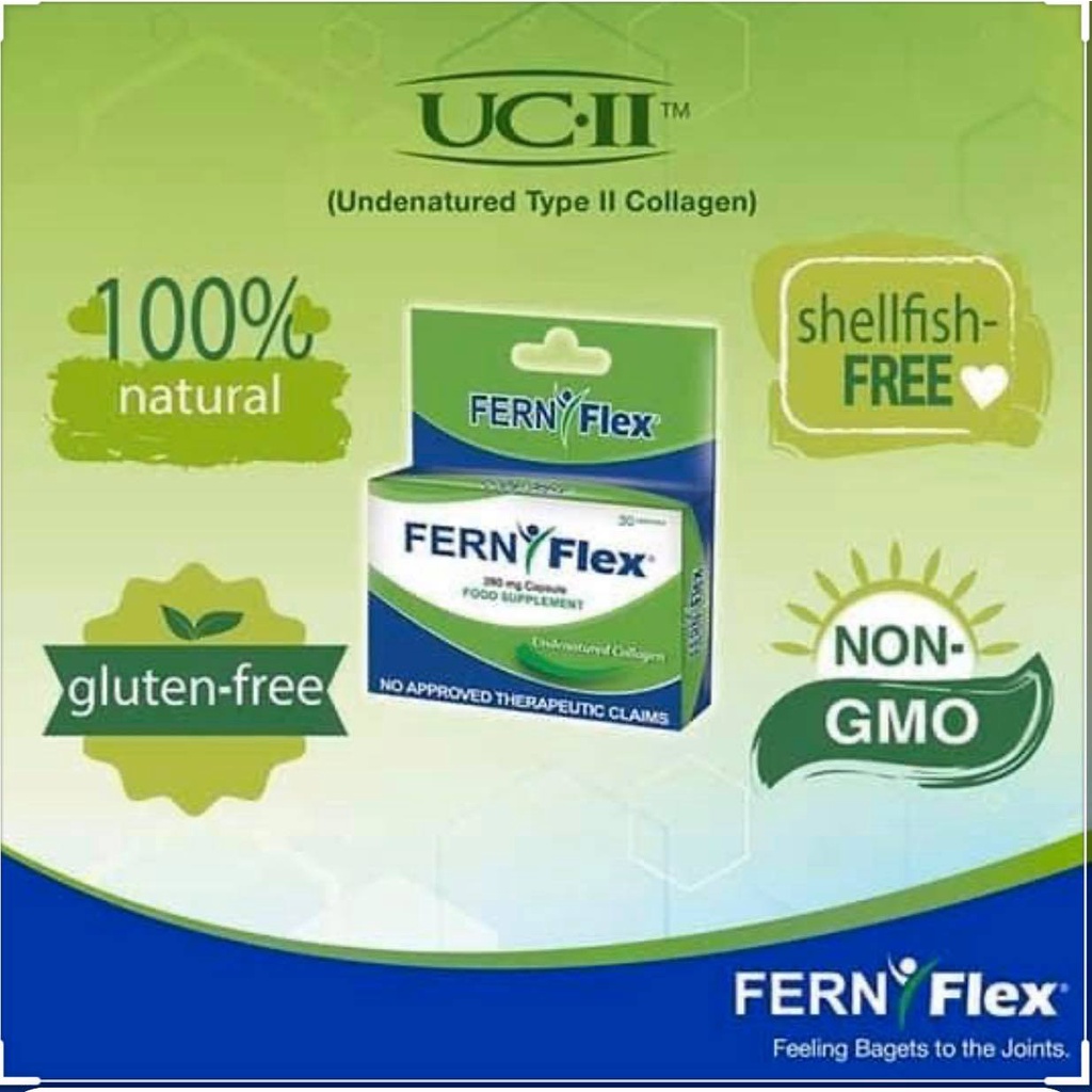 Fern Flex - Undenatured Type II Collagen presyo ₱2,500