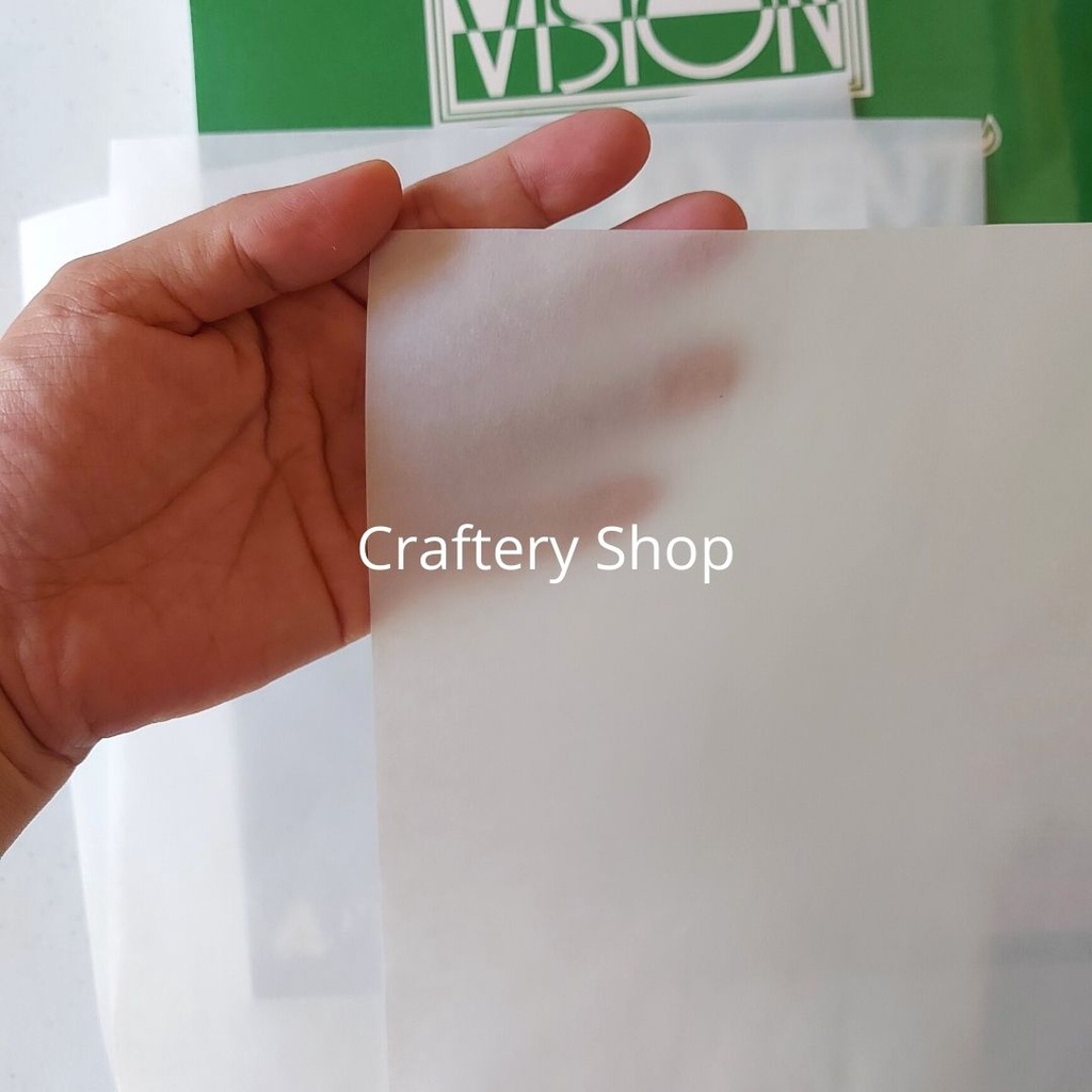 Parchment Paper 50pcs, A4/Letter Size/ 9x12" | Shopee Philippines
