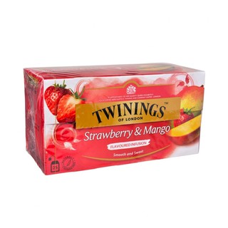Twinings Infusion Strawberry Mango Tea 25x50g | Shopee Philippines