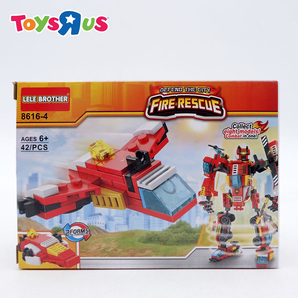 Lele Brothers Blocks 42pcs Fire rescue | Shopee Philippines