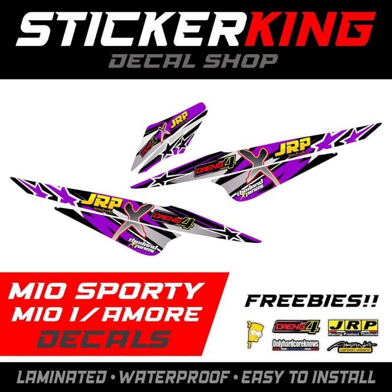 Mio Sporty/Mio 1/Amore JRP Decals | Shopee Philippines