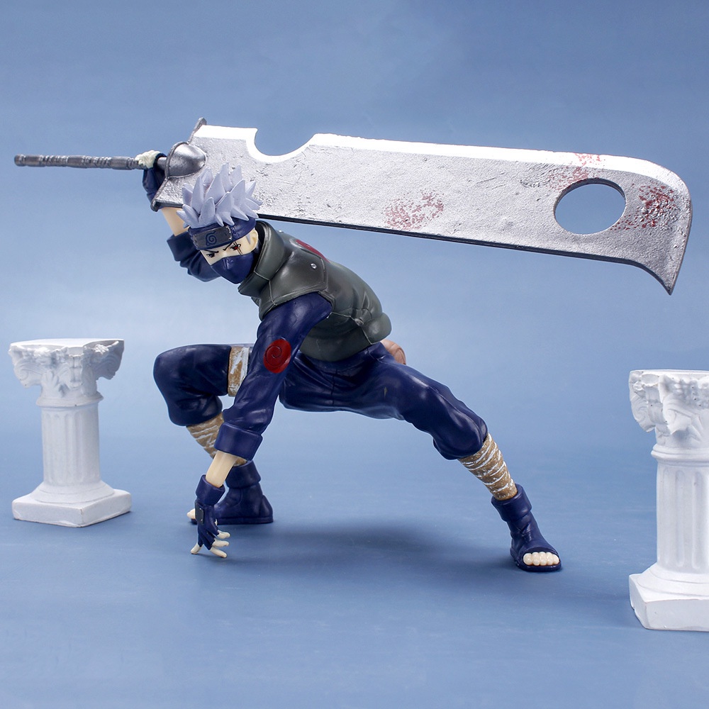 Naruto Anime Figures NARUTO Figma Action Figure Hatake Kakashi Model ...